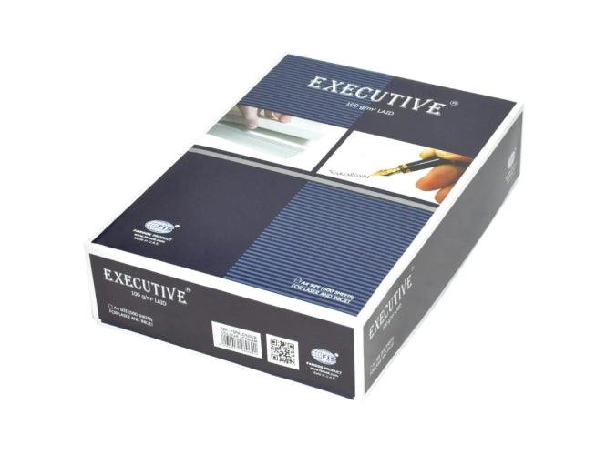 Executive Laid Bond Paper, 500 Sheets, 100 gsm, A4 Size, Cream ...