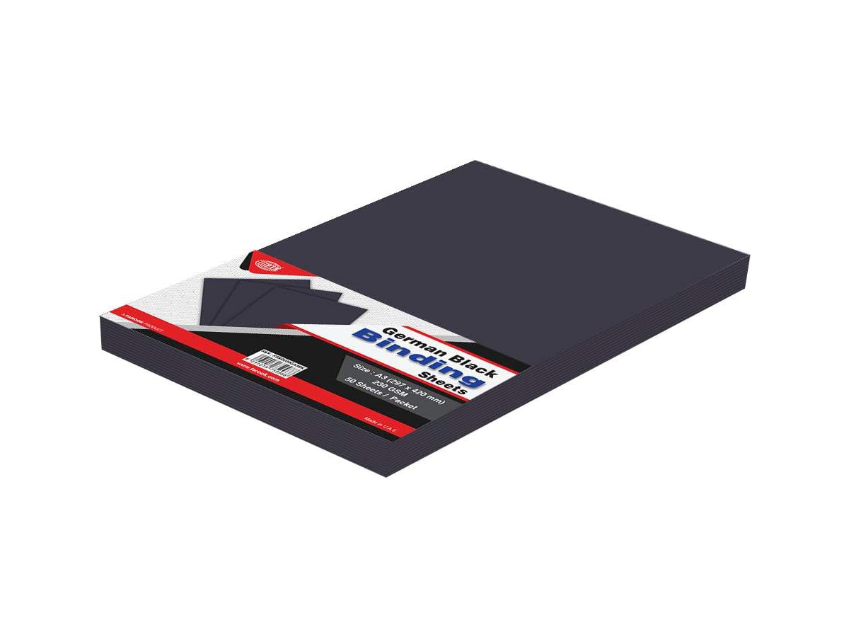 FIS Black Binding Sheets A3 German Origin, 230GSM 50-Sheets | Dubai ...