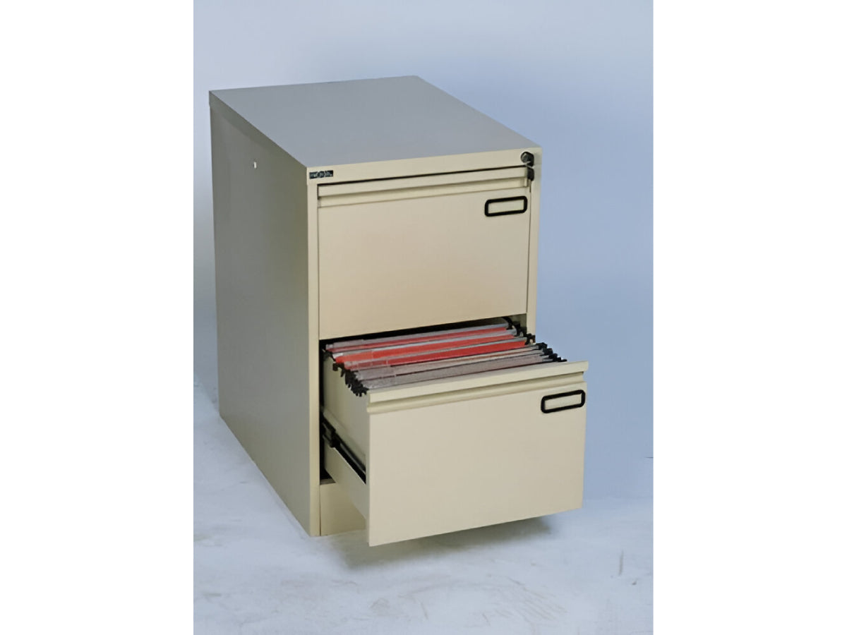 REXEL 2 DRAWER VERTICAL FILING CABINET, RXL302ST, Beige | Dubai & Abu ...