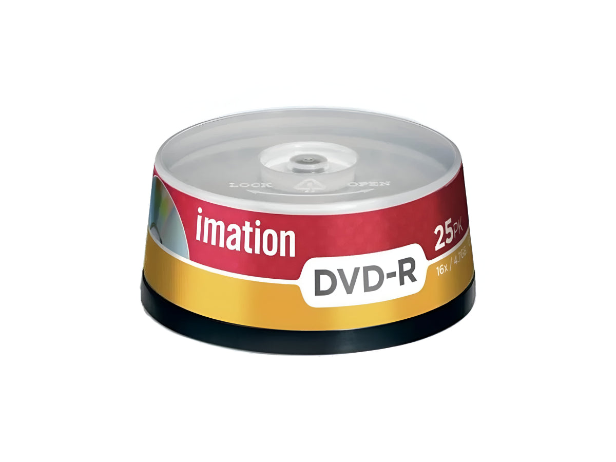 Imation DVD-R 120min/4.7GB/16x/ 25 Spindle | Dubai & Abu Dhabi, UAE ...