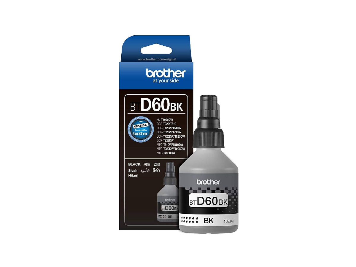 Brother BTD60BK Black Ink Bottle 108ml | Dubai & Abu Dhabi, UAE ...
