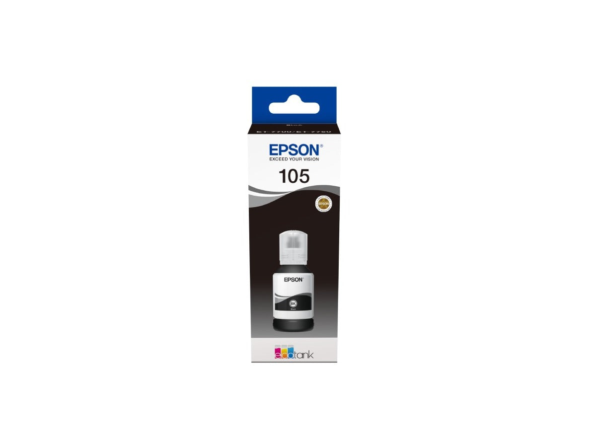 Epson 105 EcoTank Pigment Black Ink Bottle (140 ml) | Dubai & Abu Dhabi ...