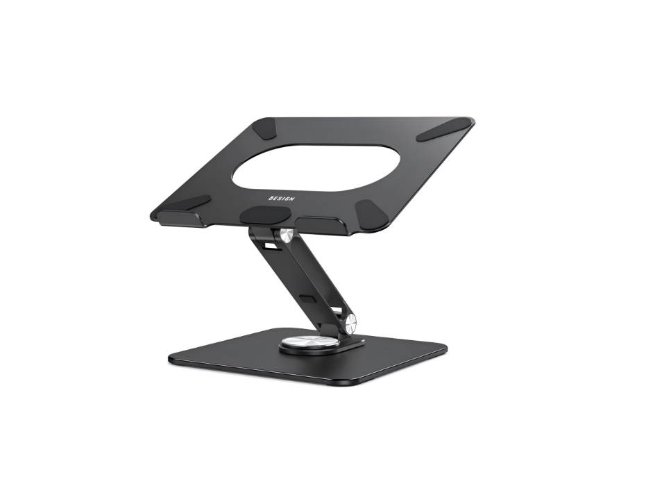 BESIGN LSX7 Laptop Stand, 360 Angle Adjustable Rotating Base, Computer ...