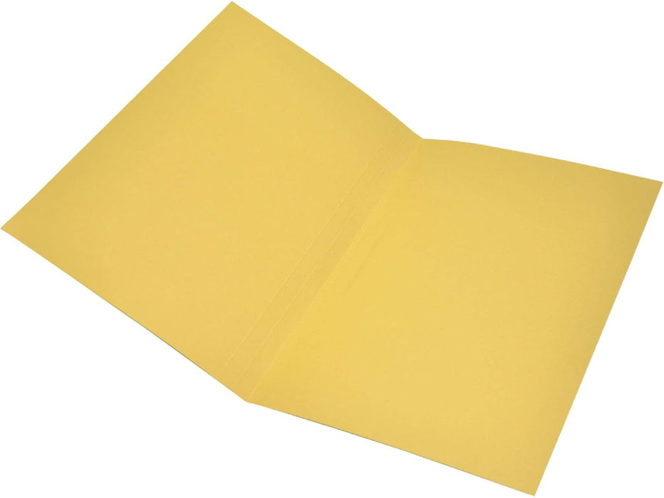 Square Cut Folder FS w/o Fastener 10/Pack Yellow | Dubai & Abu Dhabi ...