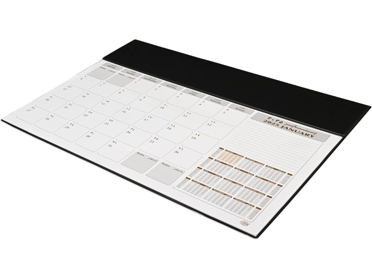 2025 Year Planner with PVC Desk Blotter, 1month/Sheet (FSDK2AE25 ...