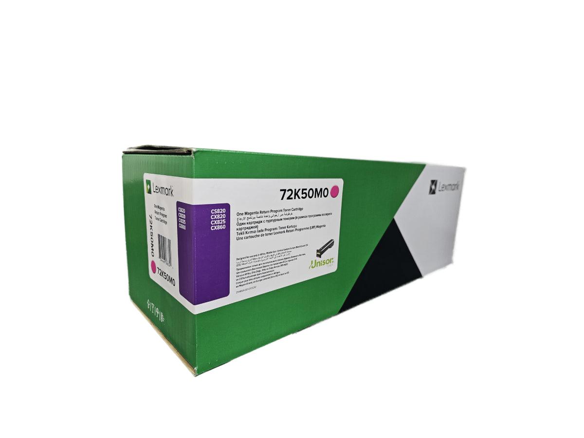 Lexmark Cs820 Cx82x Cx860 Magenta Return Programme Toner Cartridge ...