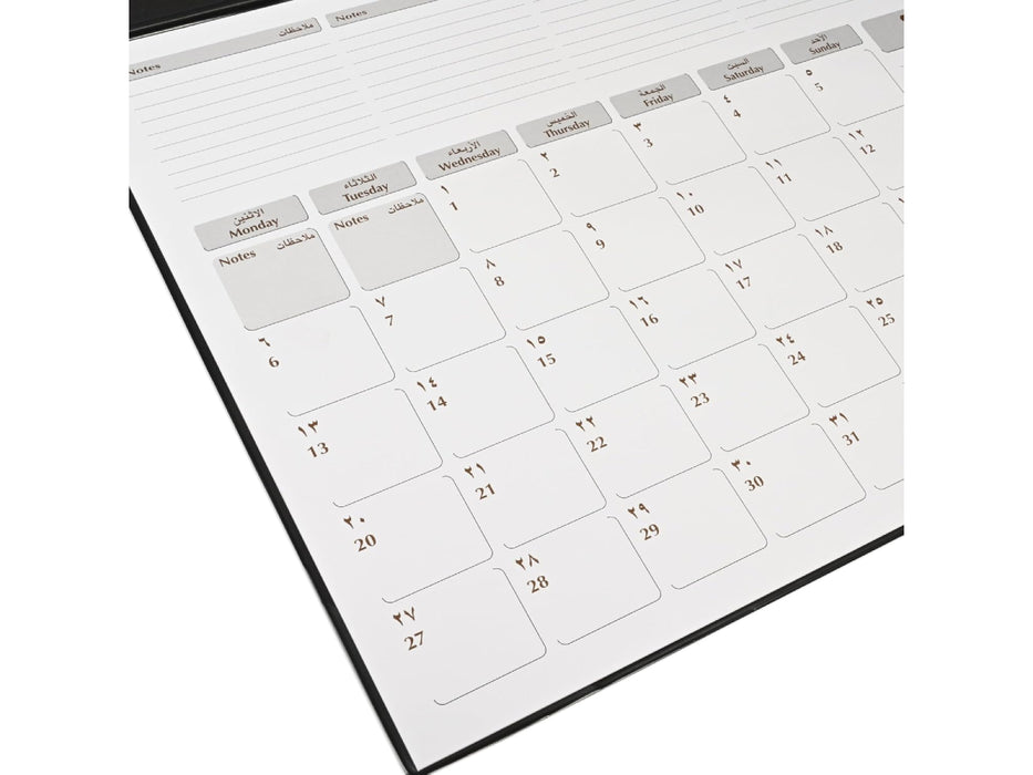 2025 Year Planner with PVC Desk Blotter, 1month/Sheet (FSDK2AE25 ...
