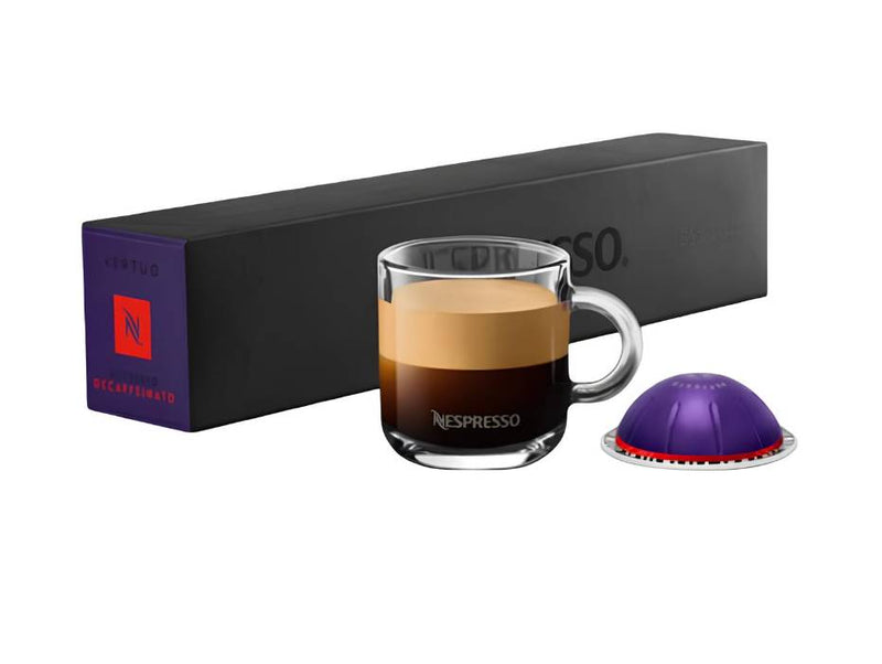 Nespresso Vertuo Altissio Decaffeinato, Cocoa, Intensely Roasted ...