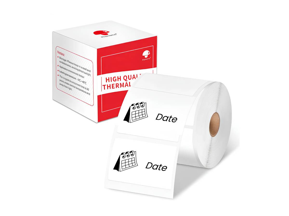 Phomemo Multi-Purpose Transparent Square Self-Adhesive Label For M110 ...