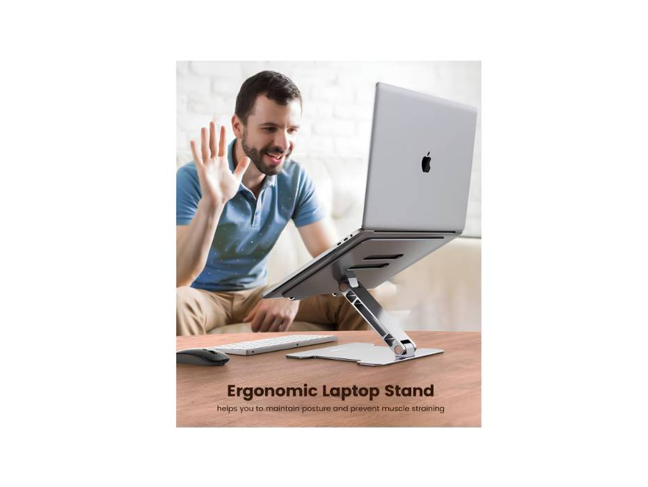 ORICO Laptop Riser Adjustable Height, Portable Laptop Stand Compatible ...