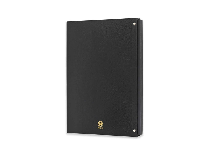 Signature Book, Vinyl Material Cover, 12 Sheets (1-12), Black Color ...
