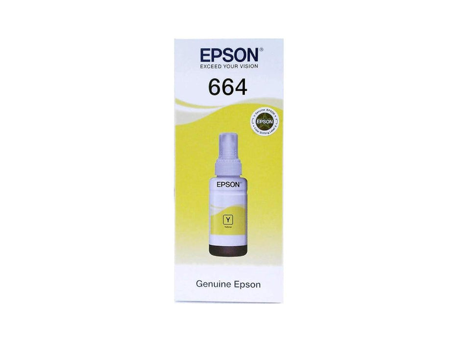 Epson 664 EcoTank Ink Bottle - 70ml, Yellow | Dubai & Abu Dhabi, UAE ...