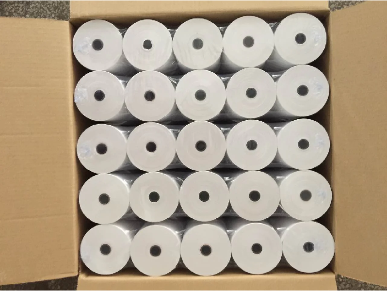 Thermal Paper Roll 80 x 38 mm, 1/2 inch core, 100 rolls/Box | Dubai ...