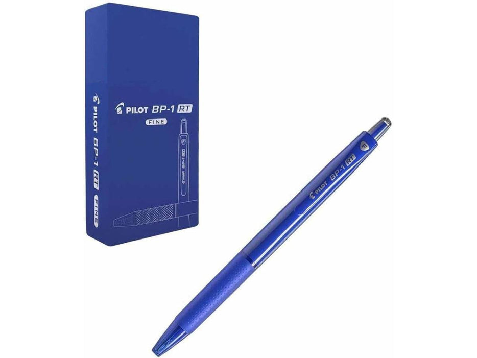 Pilot BP-1 RT Retractable Ballpoint Pen 0.7mm - Blue (box/12pcs ...