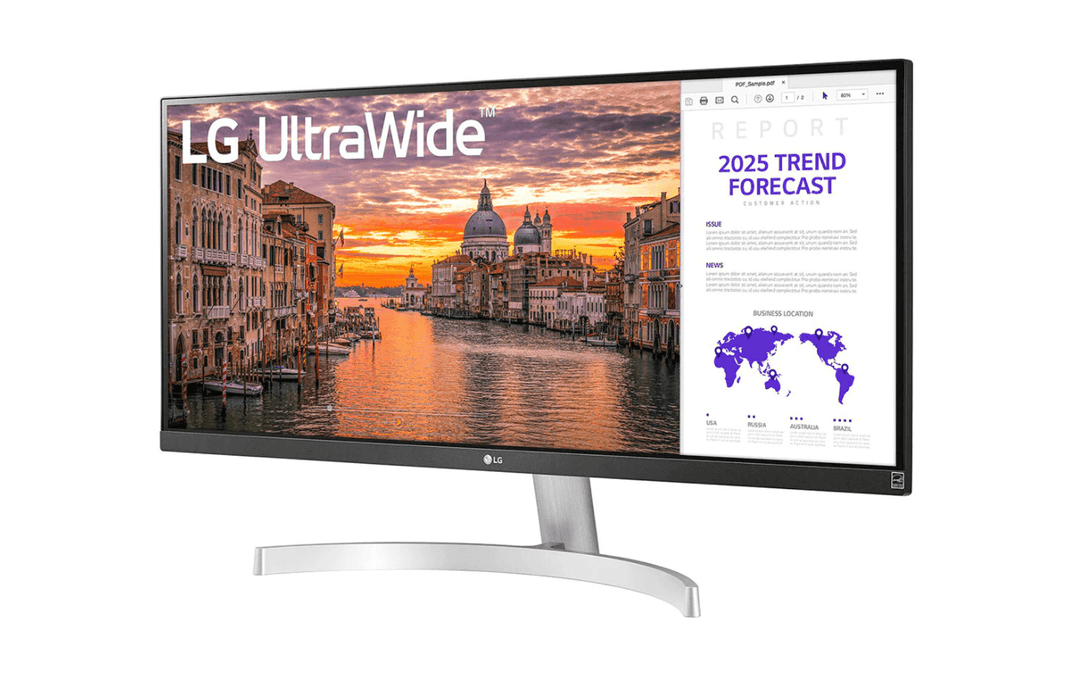 LG 29WN600-W 29 inch 21: 9 UltraWide WFHD IPS HDR10 Monitor with ...