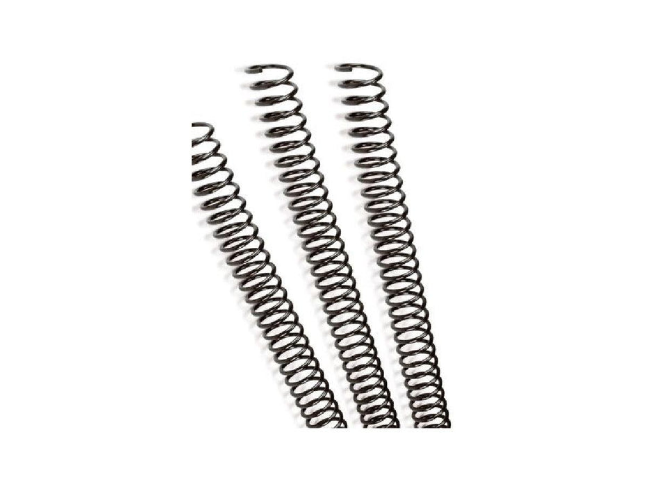 GBC Binding Coil 12mm, Black (Sheet Cap. 90-80gsm, Box of 100) 9665928 ...