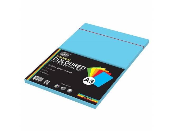 Coloured Paper, A3, 100pcs/Pack, Blue | Dubai & Abu Dhabi, UAE ...