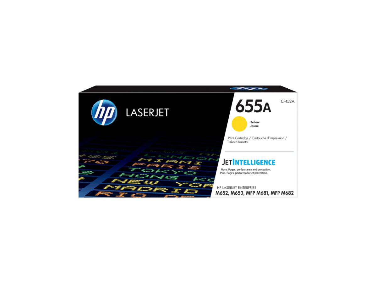 HP 655A Yellow Original LaserJet Toner Cartridge (CF452A) | Dubai & Abu ...