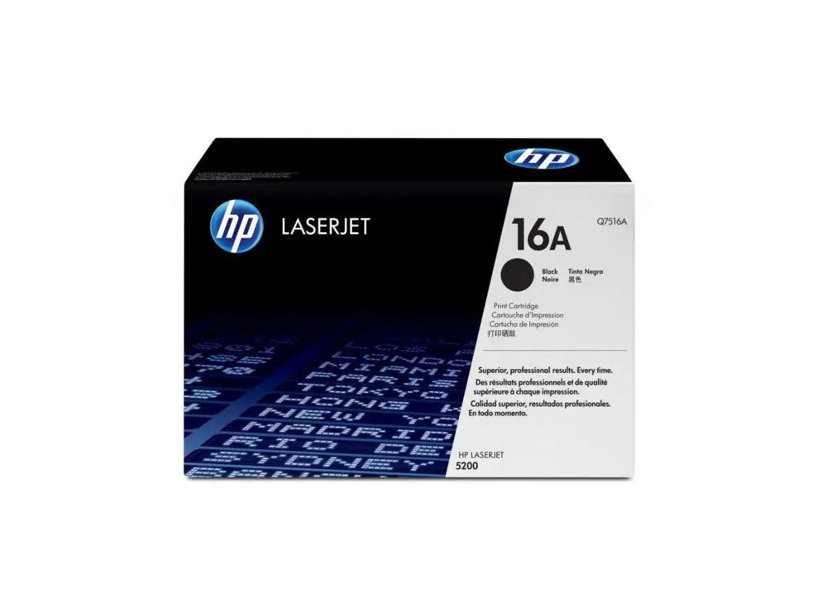 HP 16A Black Original LaserJet Toner Cartridge (Q7516A) | Dubai & Abu ...