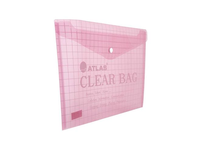 Atlas Document Bag "My Clear Bag" F/S, 12/pack, Red | Dubai & Abu Dhabi ...