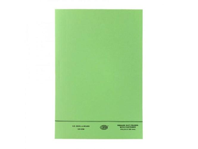 Square Cut Folder FS W/O Fastener 10/pack, Green | Dubai & Abu Dhabi ...