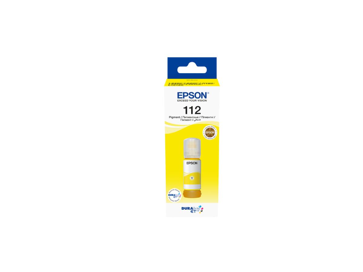 Epson 112 Ecotank Pigment Yellow | Dubai & Abu Dhabi, UAE | Altimus.Office