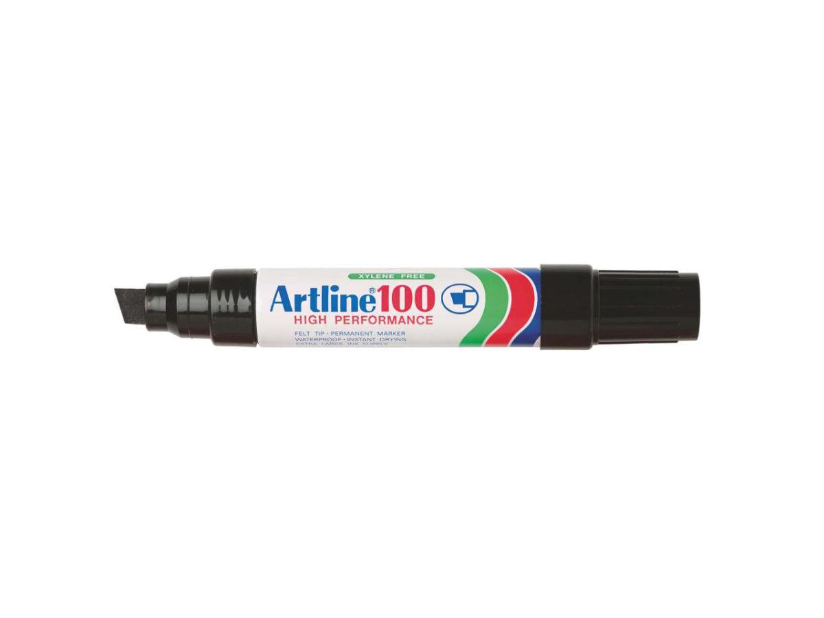 Artline 100 Jumbo Permanent Marker-Fine, Black, (Pack of 12) | Dubai ...