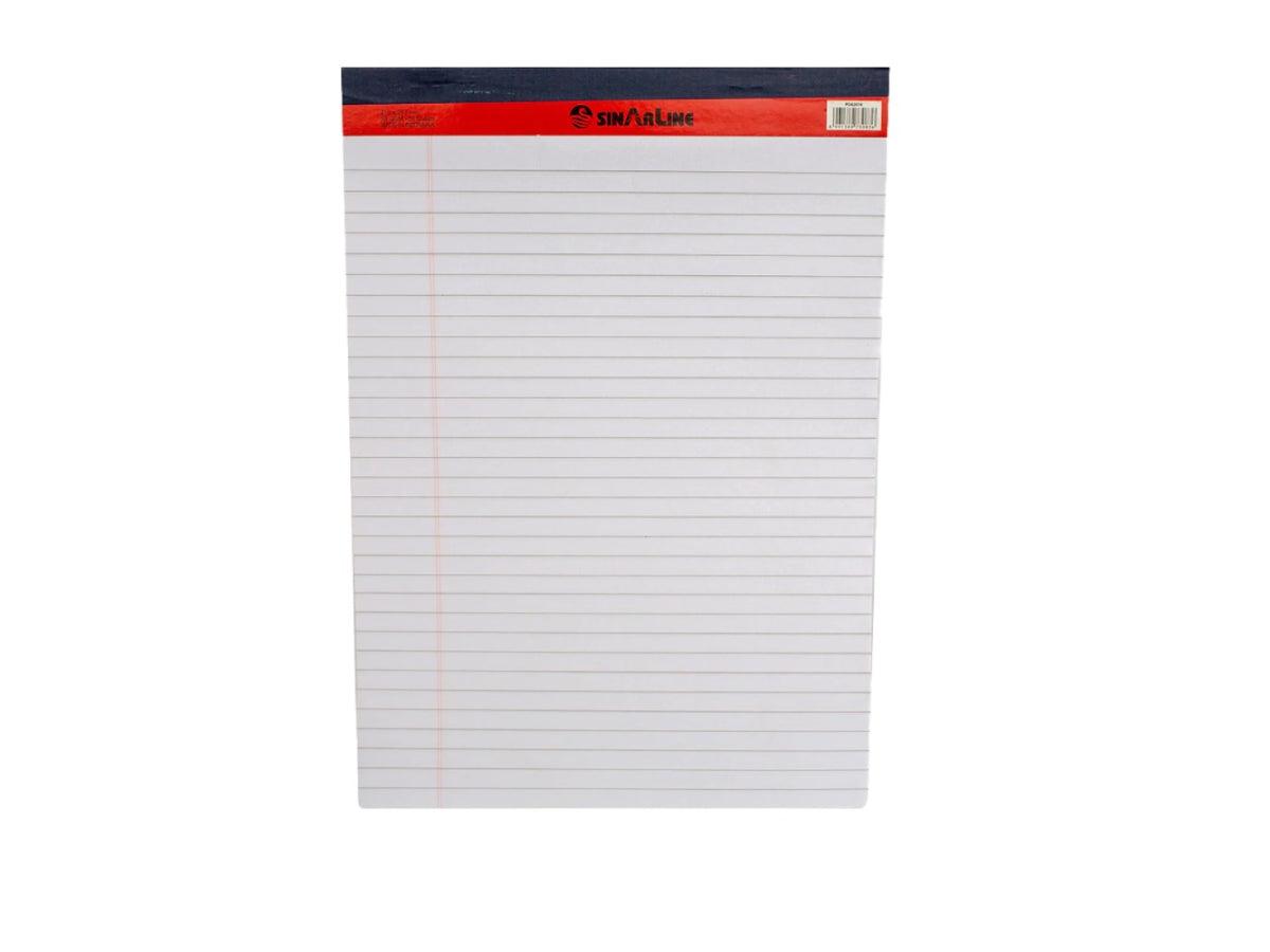 Sinarline Legal Pad A5, 56gsm, 40 Sheets, Line Ruled, White | Dubai ...