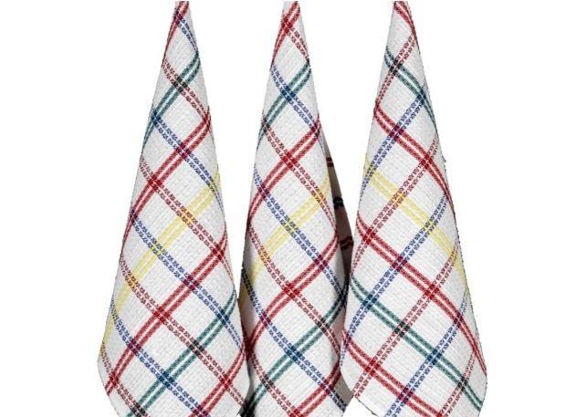 Cotton Kitchen Cloth Assorted Colors, Large 62.5X42cm, 12/pack | Dubai ...