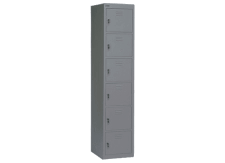 Rexel 6 Door Locker, 180x37.5x46 cm. RXL206ST (Grey) | Dubai & Abu ...
