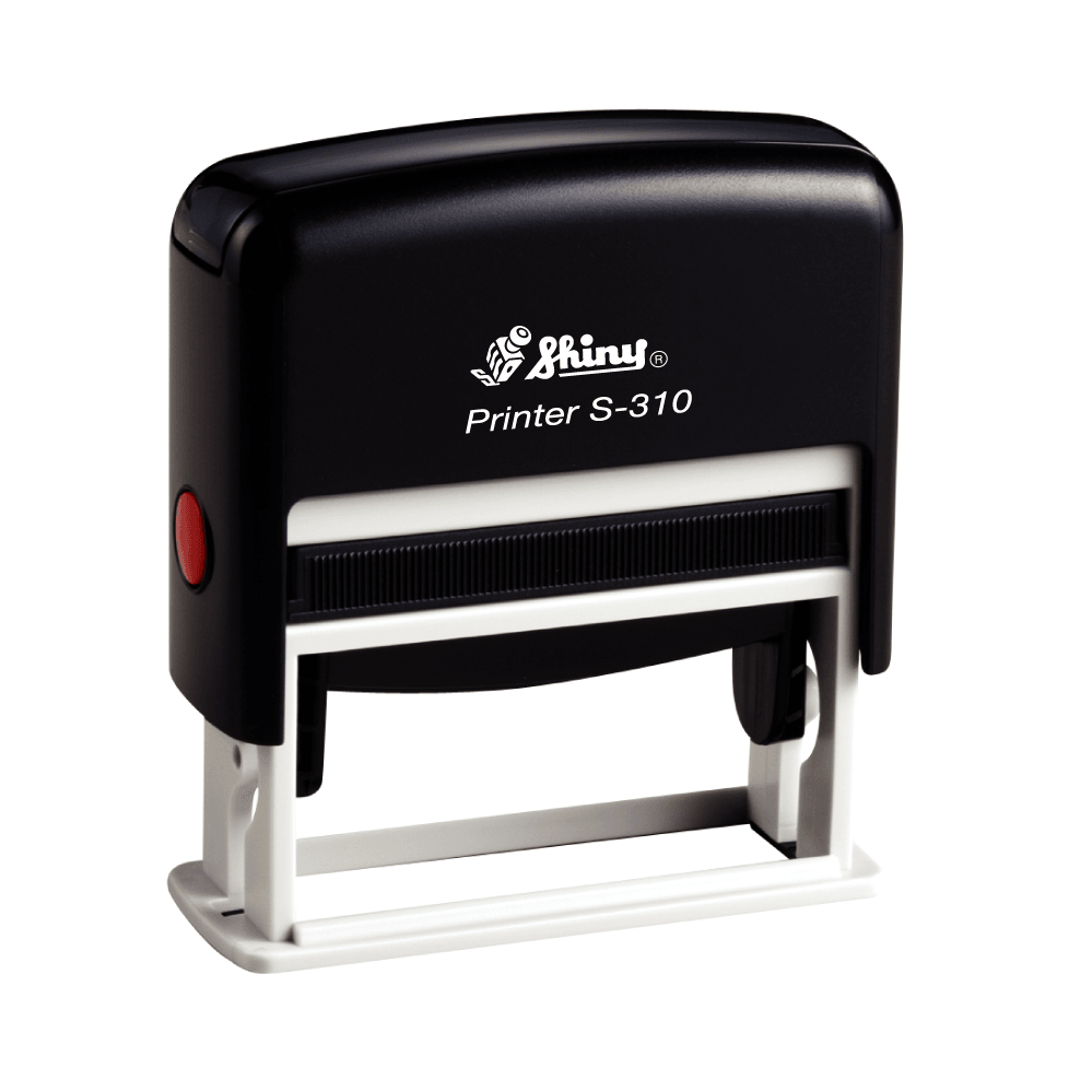 Shiny Self-Inking 14 Digits Numbering Stamp Printer S-310C, Black ...